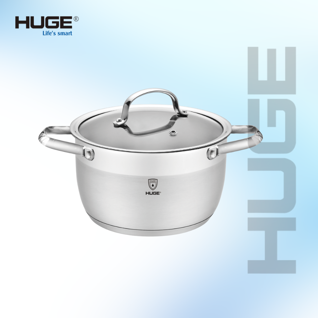 Bộ nồi và chảo thiết yếu: Đồ dùng nấu nướng mà mọi nhà bếp đều cần - HUGE